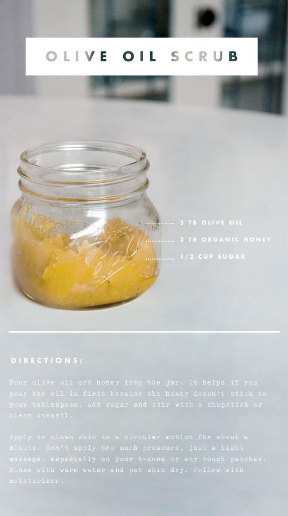 In the Kitchen: Homemade Olive Oil Scrub | Wit & Delight | Designing a ...