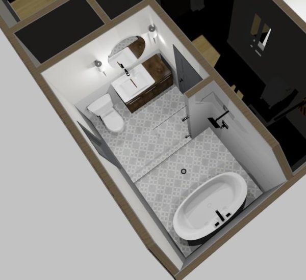 W&D Renovates: Upstairs Bathroom Makeover | Wit & Delight | Designing a ...