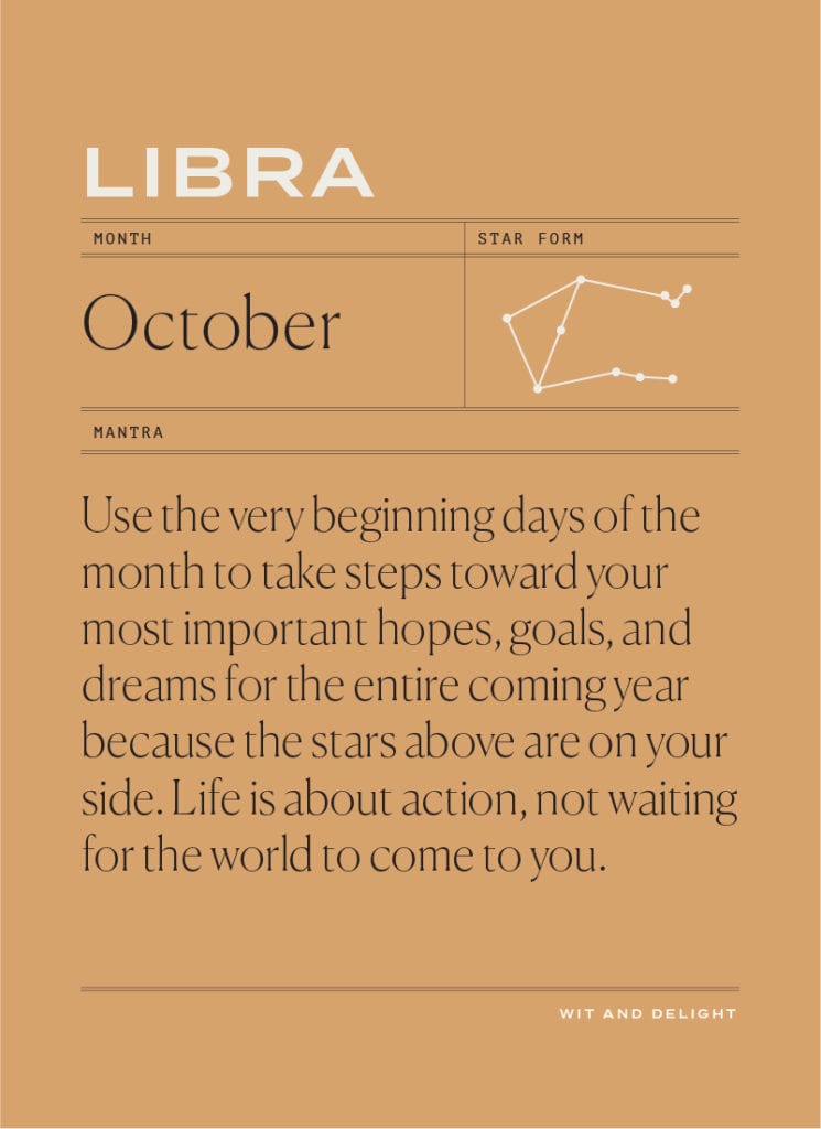 October Horoscopes: The Pieces are Coming Together | Wit & Delight ...