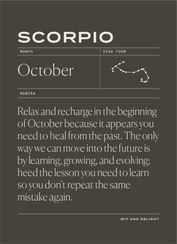 October Horoscopes: The Pieces are Coming Together | Wit & Delight ...
