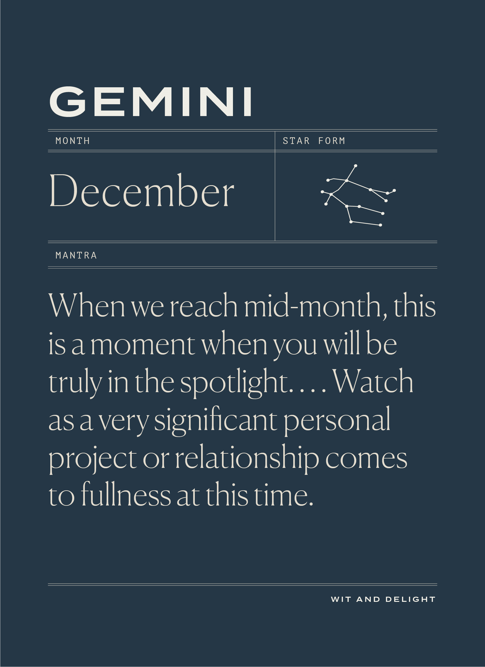 December Horoscopes: The Wheel of Life Turns Again - Wit & Delight ...