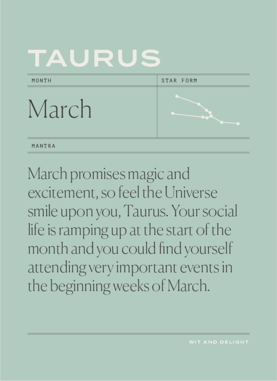 March 2020 Horoscopes: Spring Arrives | Wit & Delight | Designing a ...