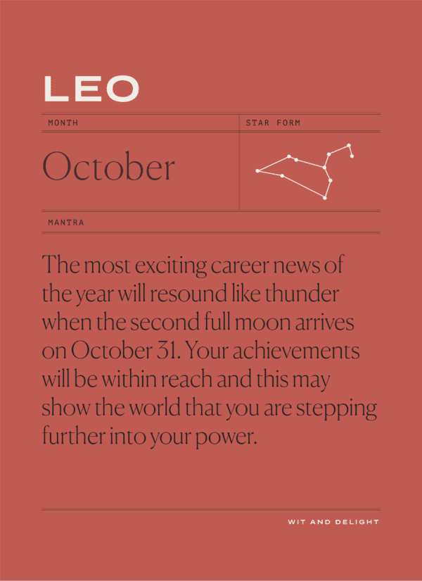 October 2020 Horoscopes: Find Your Inner Peace | Wit & Delight