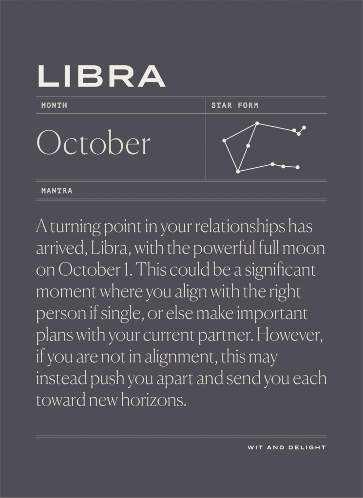 October 2020 Horoscopes: Find Your Inner Peace | Wit & Delight
