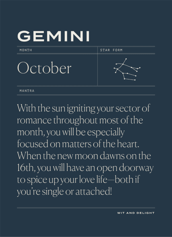 October 2020 Horoscopes: Find Your Inner Peace | Wit & Delight