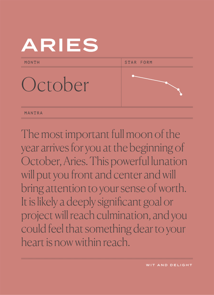 October 2020 Horoscopes: Find Your Inner Peace | Wit & Delight