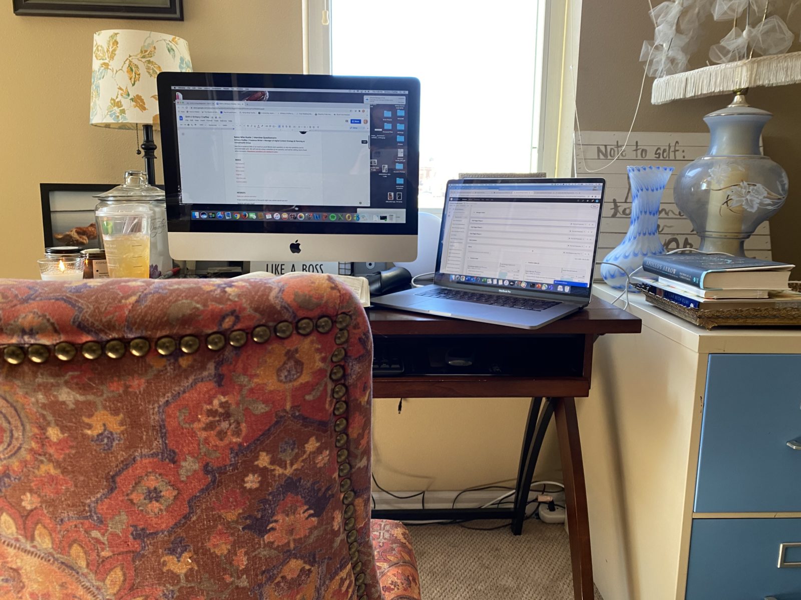 A Realistic Work-From-Home Diary | Wit & Delight | Designing a Life ...