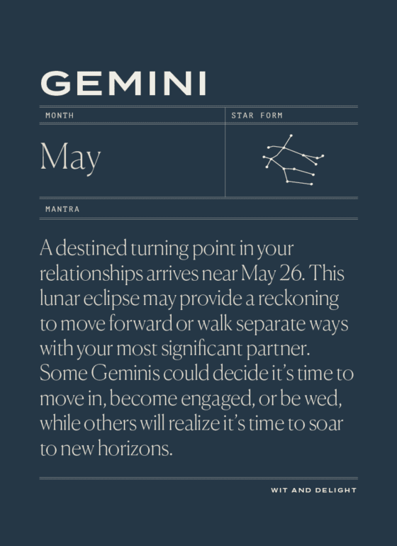 May 2021 Horoscopes: The Power Lives Within You | Wit & Delight ...