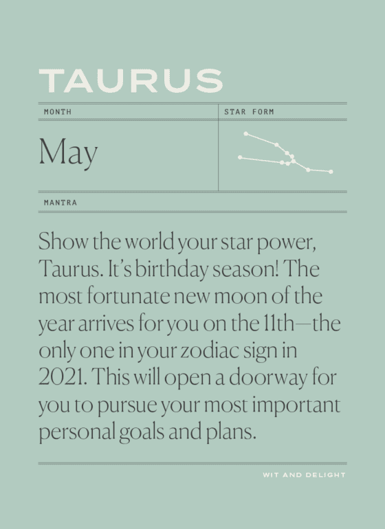May 2021 Horoscopes: The Power Lives Within You | Wit & Delight ...