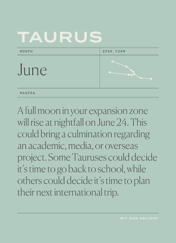 June 2021 Horoscopes: A Time to Wait, a Time to Strike | Wit & Delight ...