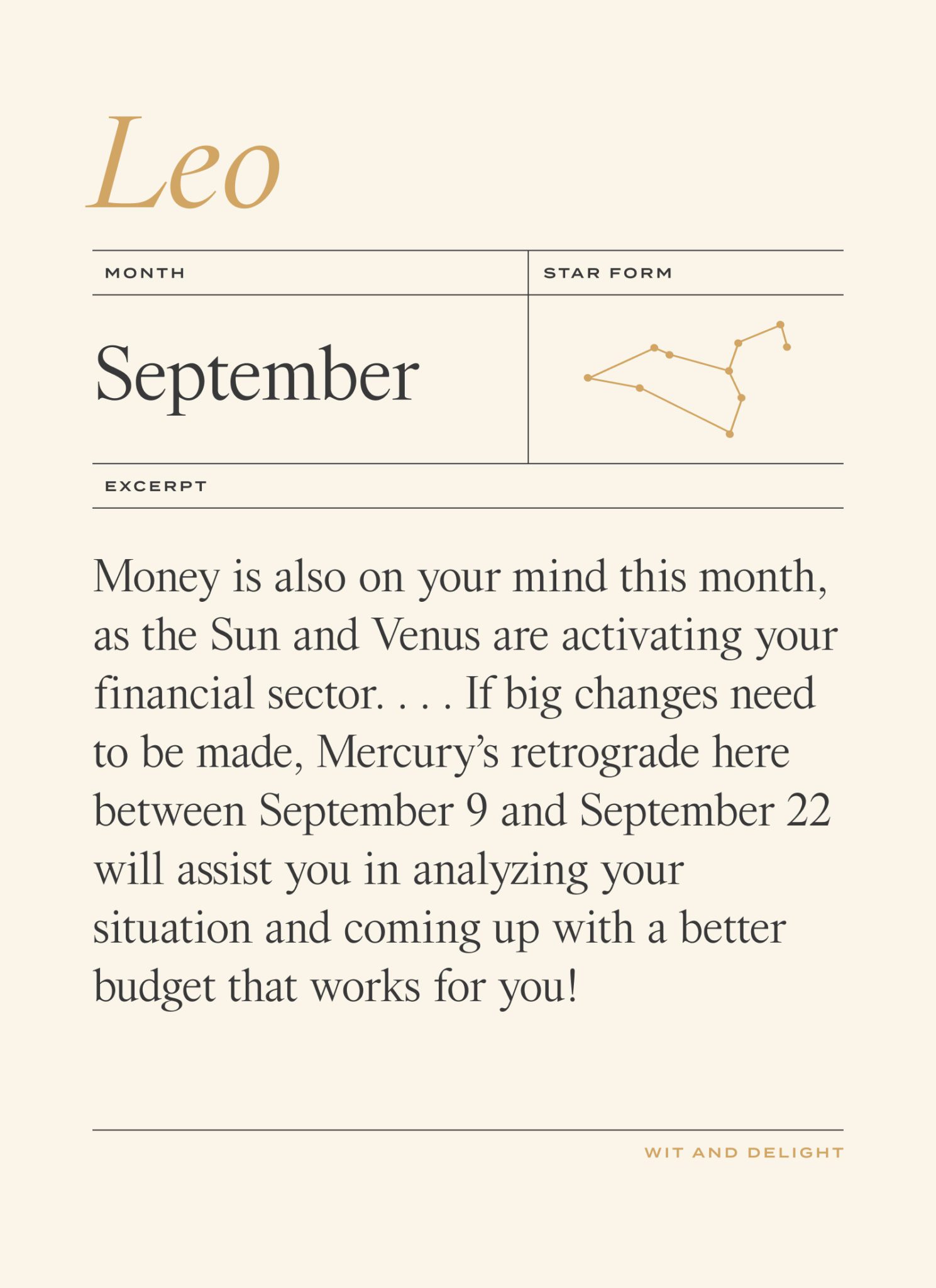 September 2022 Horoscopes: Prepare for Mercury Retrograde | Wit ...