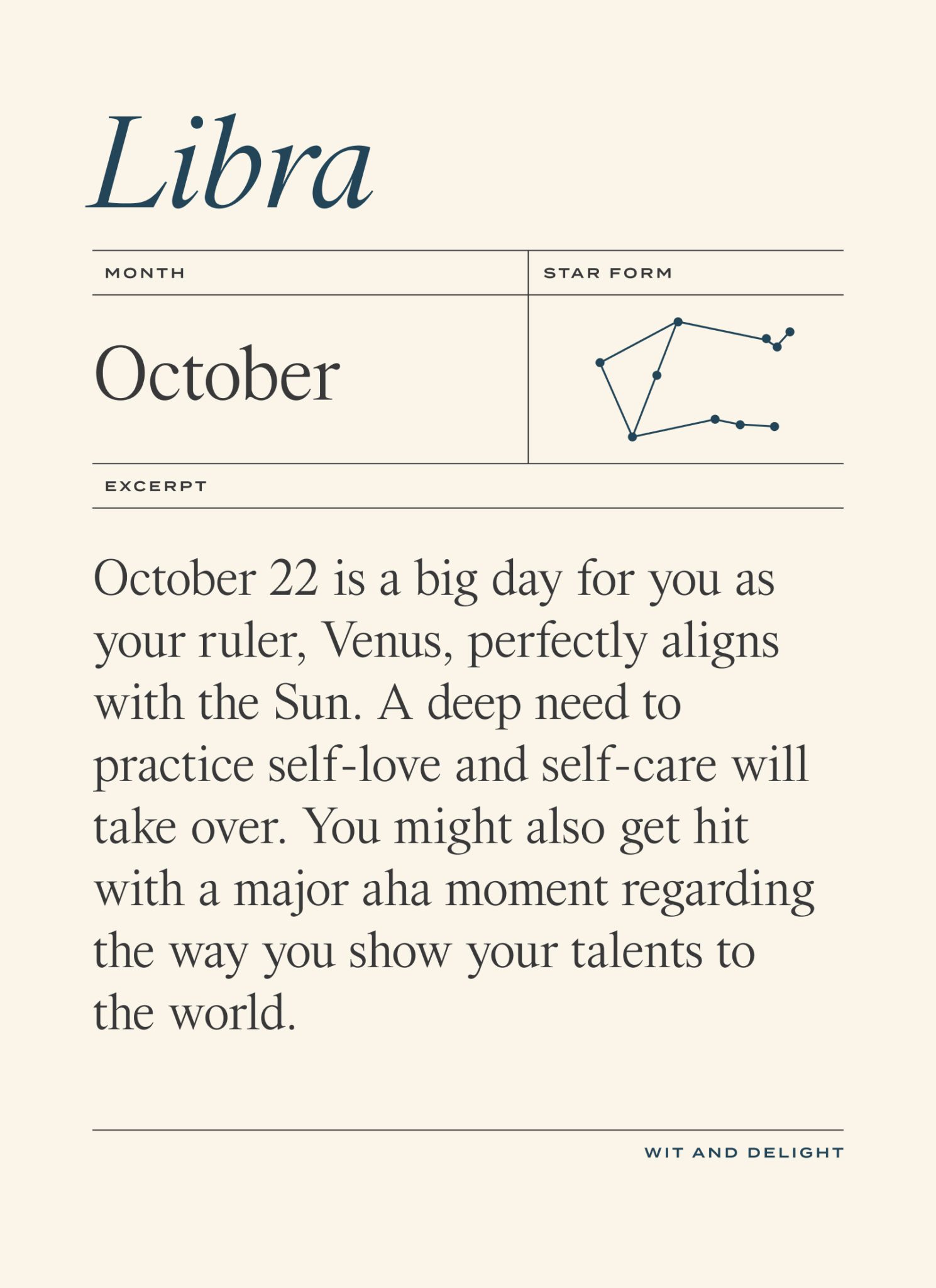 October 2022 Horoscopes: A Life-Changing Month | Wit & Delight ...