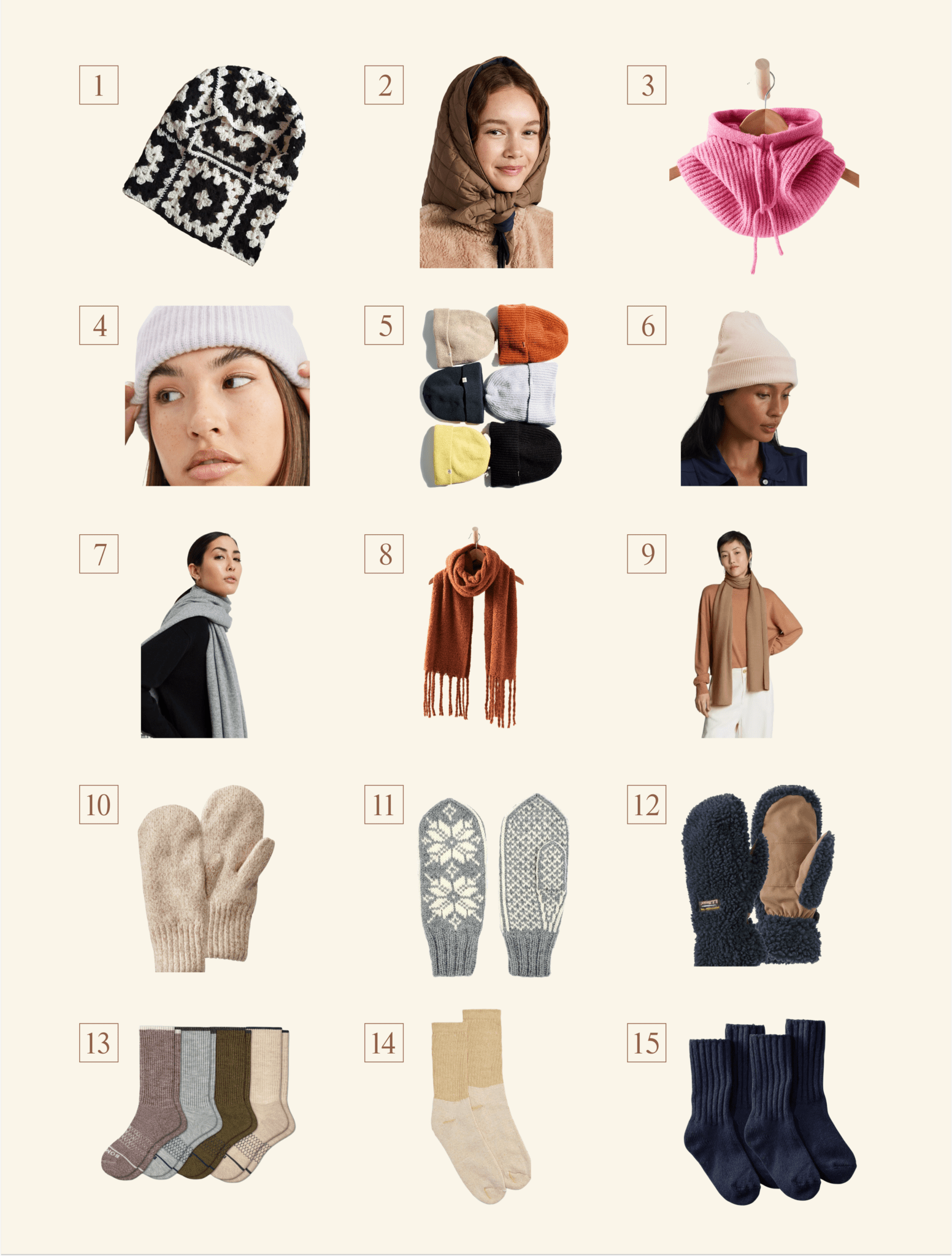 15 Cold-Weather Accessories I Love to Keep You Warm All Fall and Winter ...