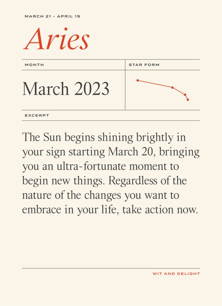 March 2023 Horoscopes: Embrace the Winds of Change | Wit & Delight ...